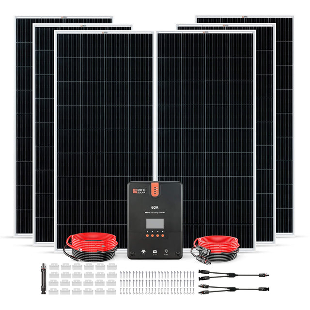 1200 Watt Solar Kit with 40A MPPT Controller - Rich Solar – RICH SOLAR