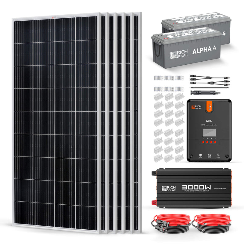 Complete Off-Grid Solar Kits – RICH SOLAR