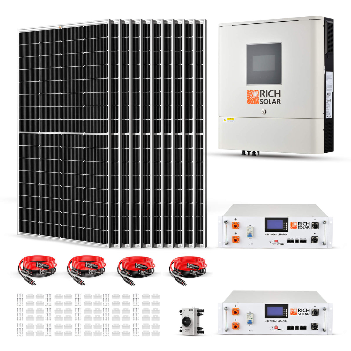 Complete Hybrid Solar Kits – RICH SOLAR