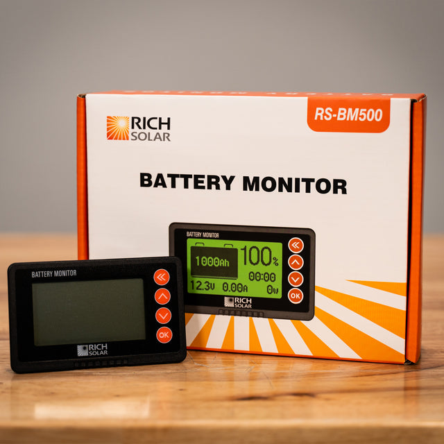 500 Amp Battery Monitor with Shunt | 8~120V 500A Battery Monitor with ...