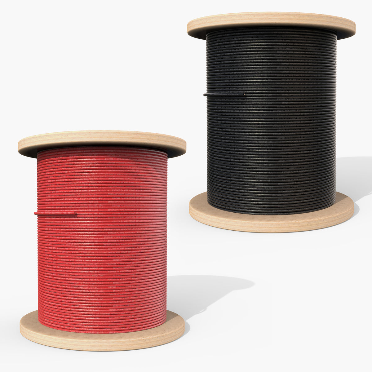 10 Gauge 600V Solar Panel Extension Cable | 10AWG 600 Volt PV Red and ...