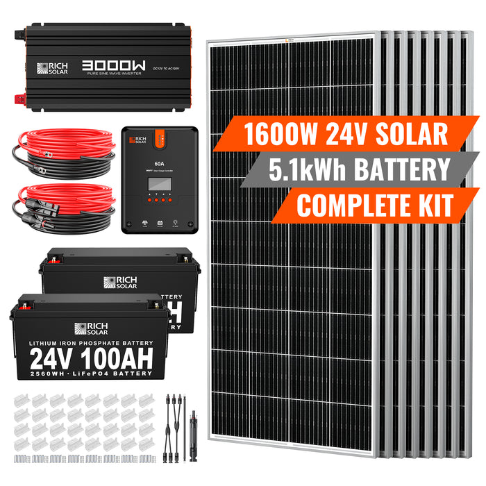 Complete Off-Grid Solar Kits – RICH SOLAR