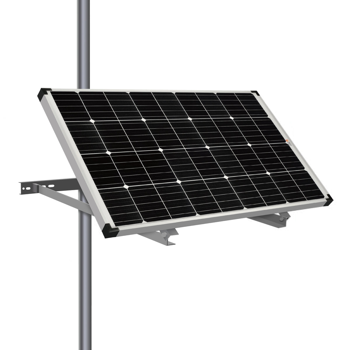 Side Pole Mounts | Side Pole Mount for 1 Solar Panel | Designed for RI ...